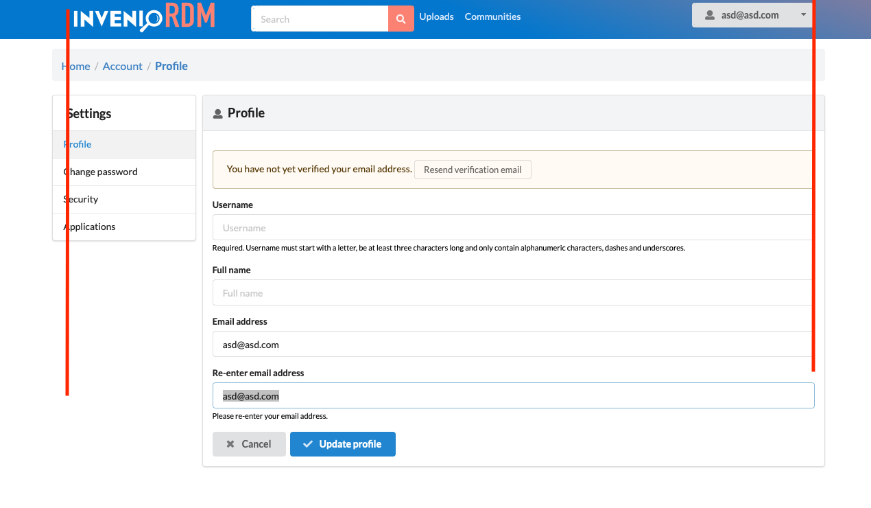 styles: header not centered · Issue #195 · inveniosoftware/invenio-theme · GitHub