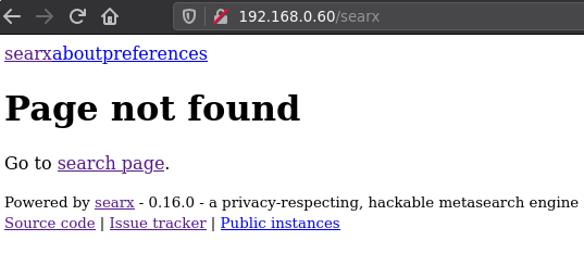 Page not found on httpd (OpenBSD) · searx searx · Discussion #2033 · GitHub