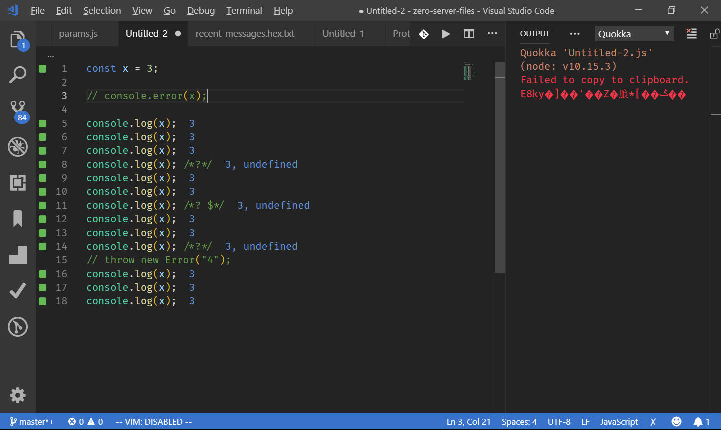 Quokka constantly glitches out and shows results offset heavily · Issue ...