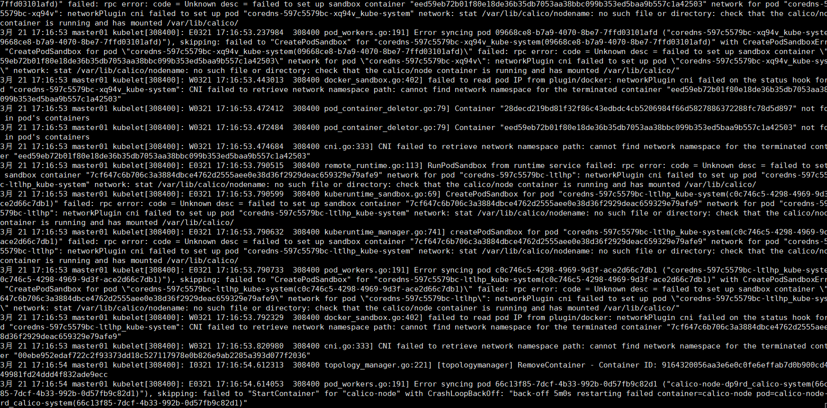 cni插件起不来 · Issue #1265 · sealerio/sealer · GitHub