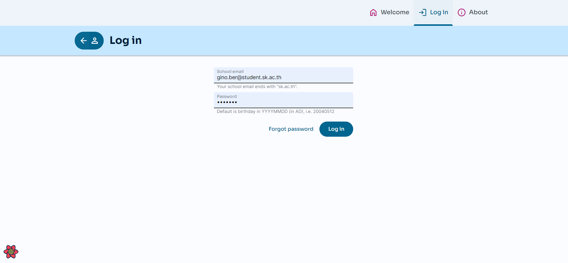 Log In Button doesn’t redirect to Learn/Teach · Issue #71 · suankularb-wittayalai-school/mysk ...