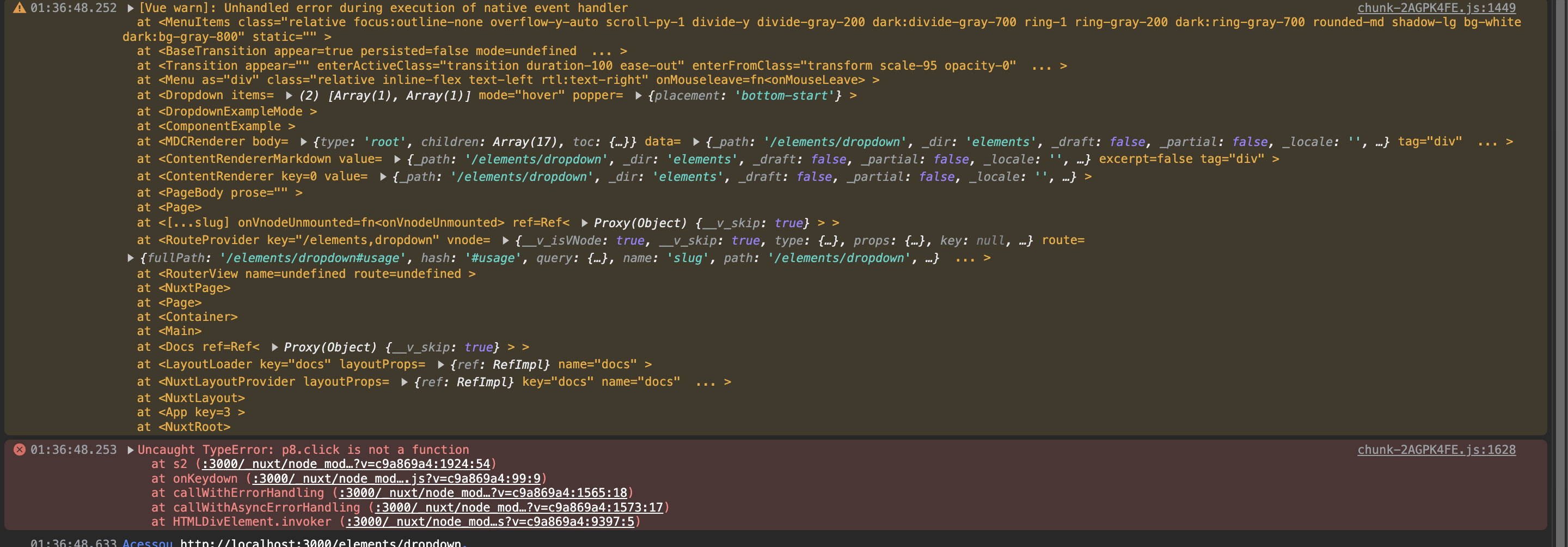 [Dropdown] Items with `to` don't trigger on `enter` keydown · Issue #689 · nuxt/ui · GitHub