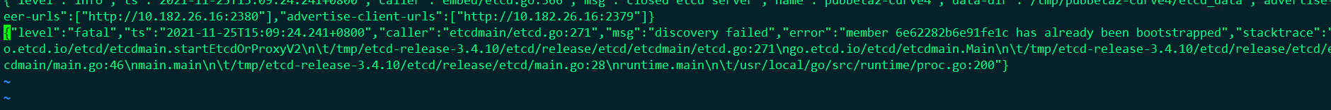 etcd failed to start after restarting mds after power failure · Issue #734 · opencurve/curve ...