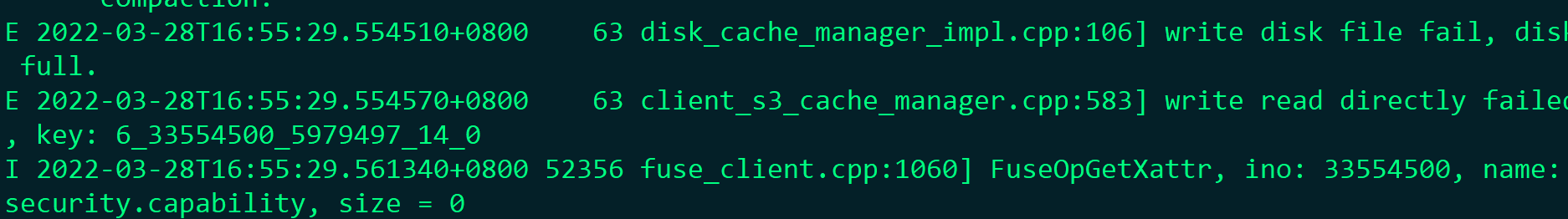 The hard disk cache is not trimmed after being trimmed several times · Issue #1215 · opencurve ...