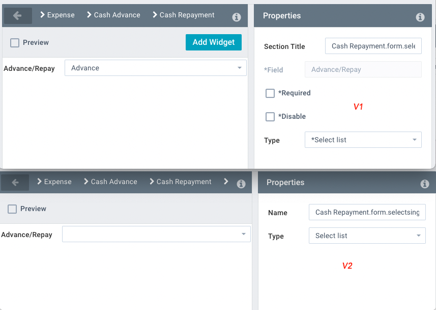 V2: missing Required and Disable checkboxes · Issue #130 · digi-serve/plugin_ABDesigner · GitHub