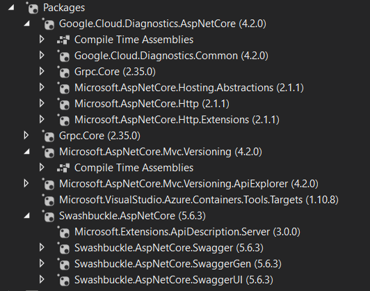 Google.Cloud.Diagnostics.AspNetCore version 4.2.0 doesn't work in .net 5.0 · Issue #5925 ...