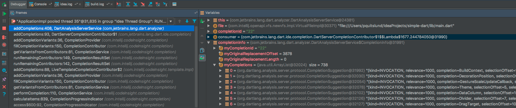 code completion issue with names params and ternary expressions · Issue #1055 · flutter/flutter ...