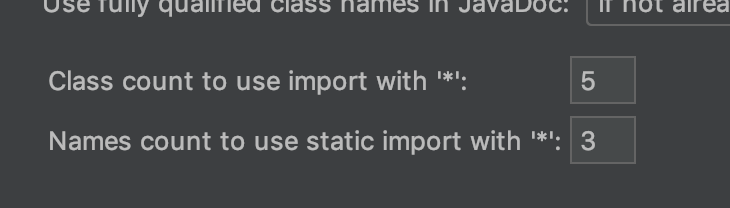 [code style] agree on class count for '*' imports (and enforce it ...