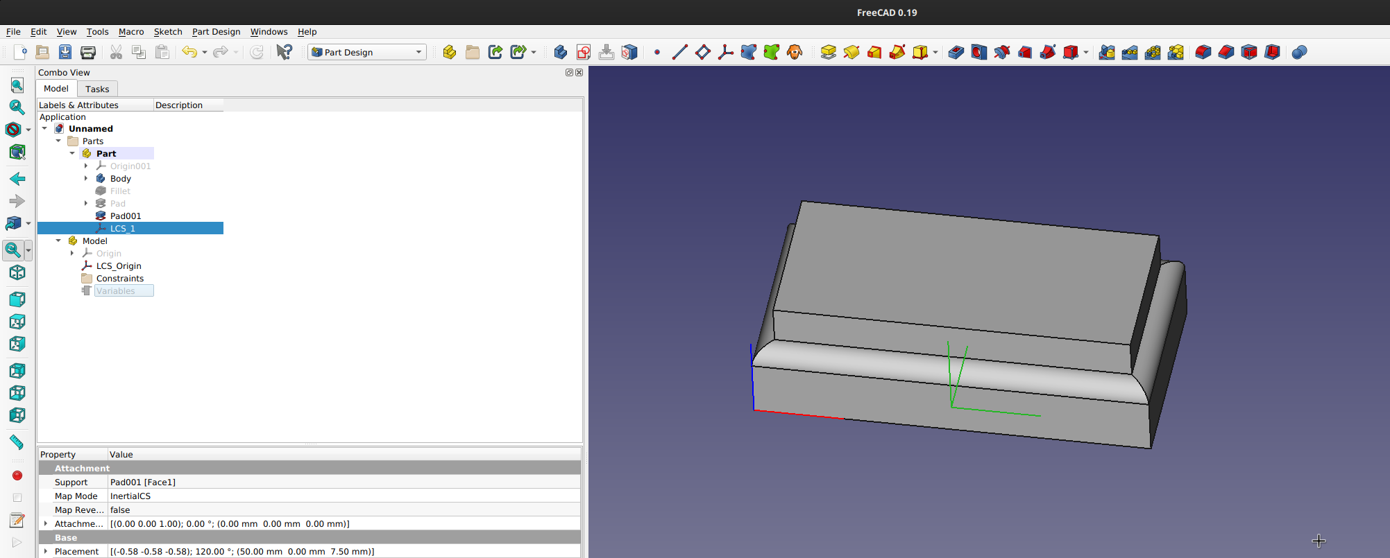 Strange Behavior When Moving Lcs From Modelassembly Into Part · Issue 128 · Zolko 123freecad