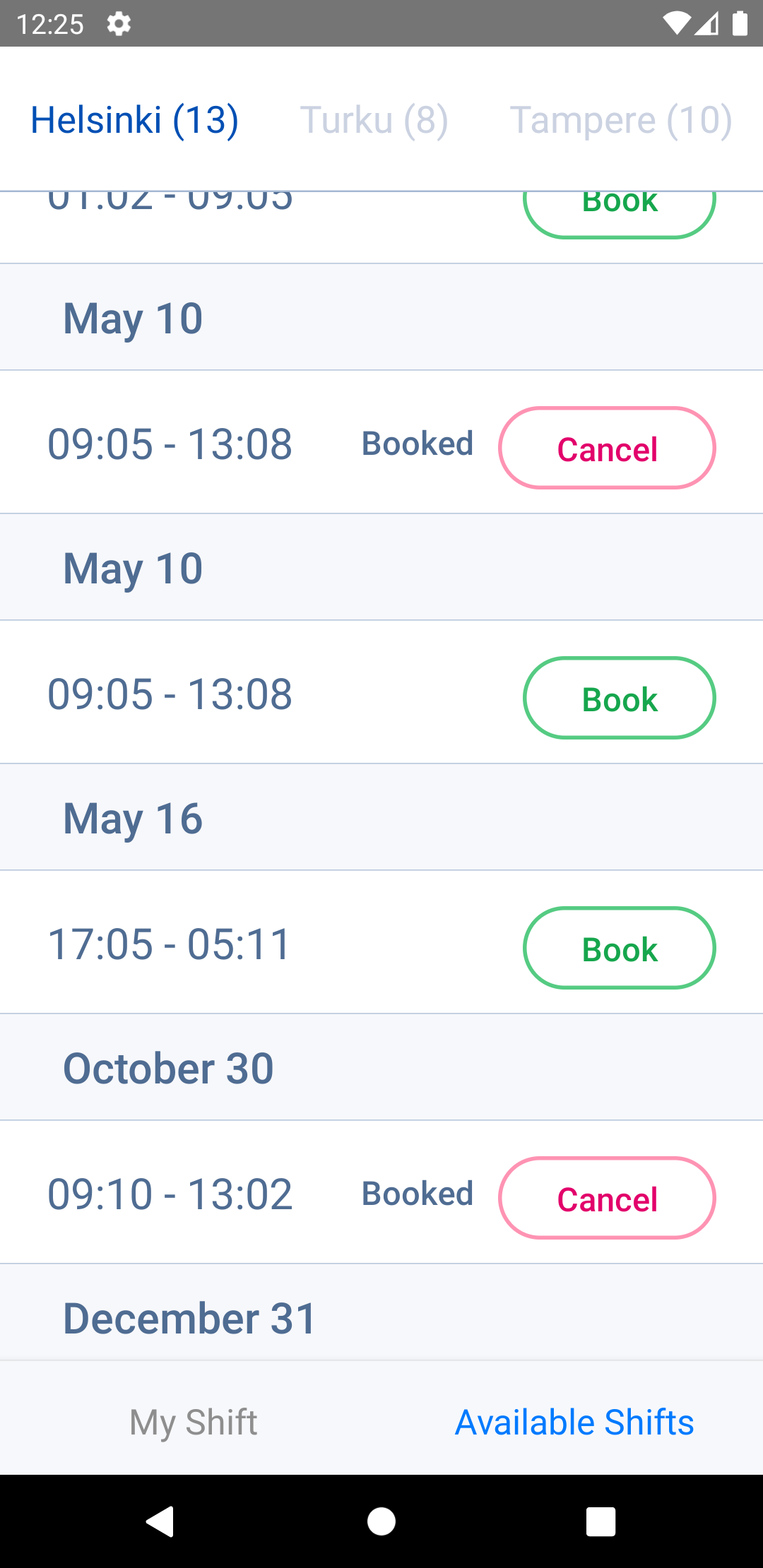 GitHub - anupama-2206/ShiftBooking: ShiftBooking