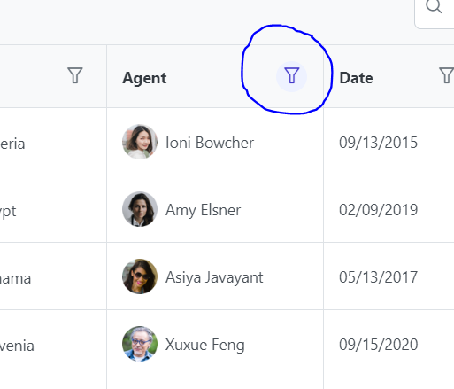 Datatable Filter Icon Gets Highlighted Even Without Clicking On The Apply Button · Issue 4014
