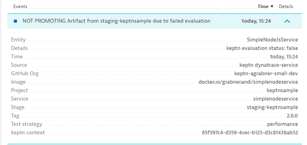 Pitometer Score is not available in log nor dynatrace event · Issue #540 · keptn/keptn · GitHub
