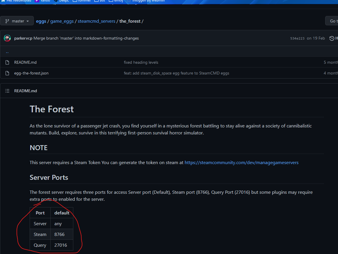 [Bug]: the forest error (Filename: Line: -1) · Issue #1657 · pelican-eggs/eggs · GitHub