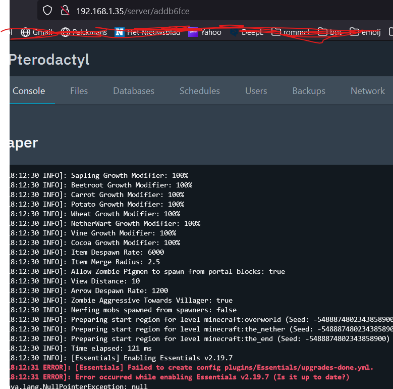 You Can Mounts Target To Homecontainer · Issue 4387 · Pterodactylpanel · Github 1729