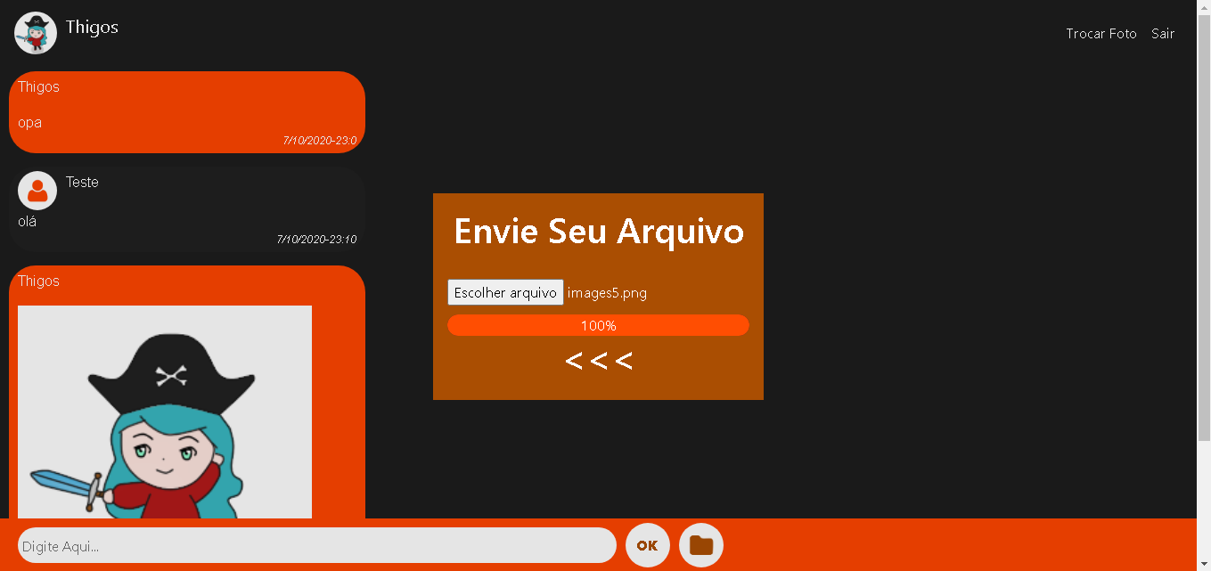 GitHub - Thigos/FirebaseChat: Chat com Login, Registro e upload de arquivos, usando a API do ...