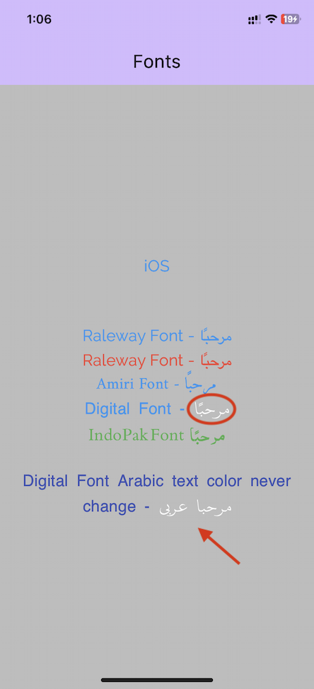 [Impeller] Unable to change color of a bitmap font. · Issue #126546 · flutter/flutter · GitHub