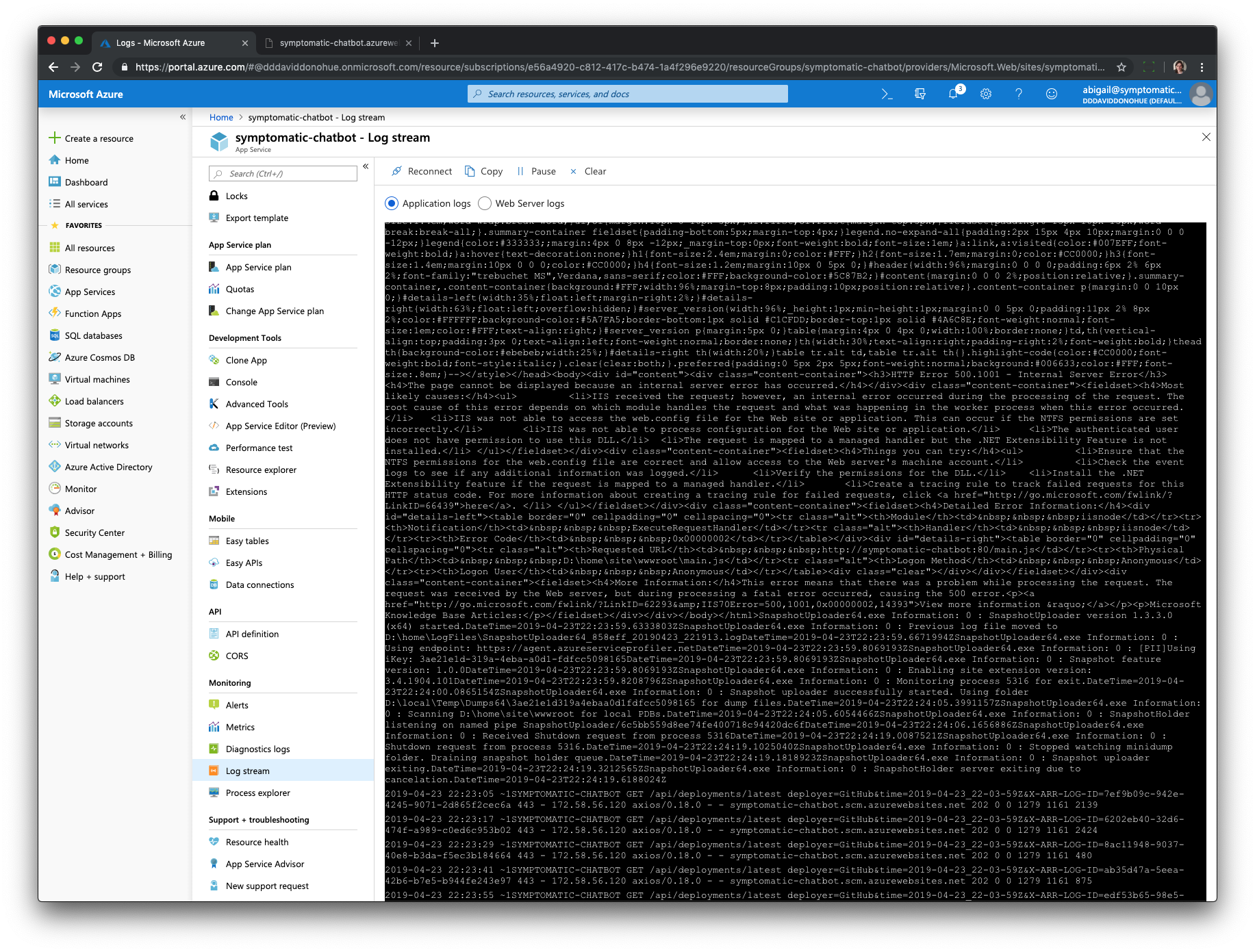 IIS Detailed Error - 500.1001 - Internal Server Error · Issue #68 · fractal-code/meteor-azure ...