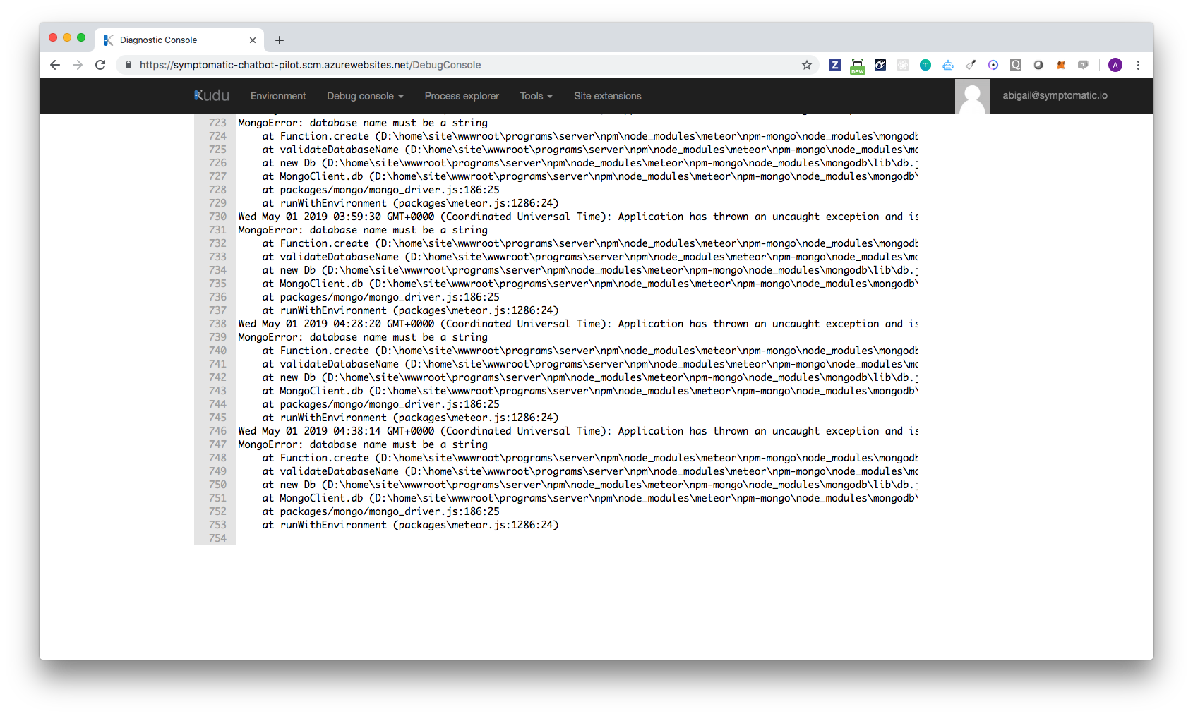 IIS Detailed Error - 500.1001 - Internal Server Error · Issue #68 · fractal-code/meteor-azure ...