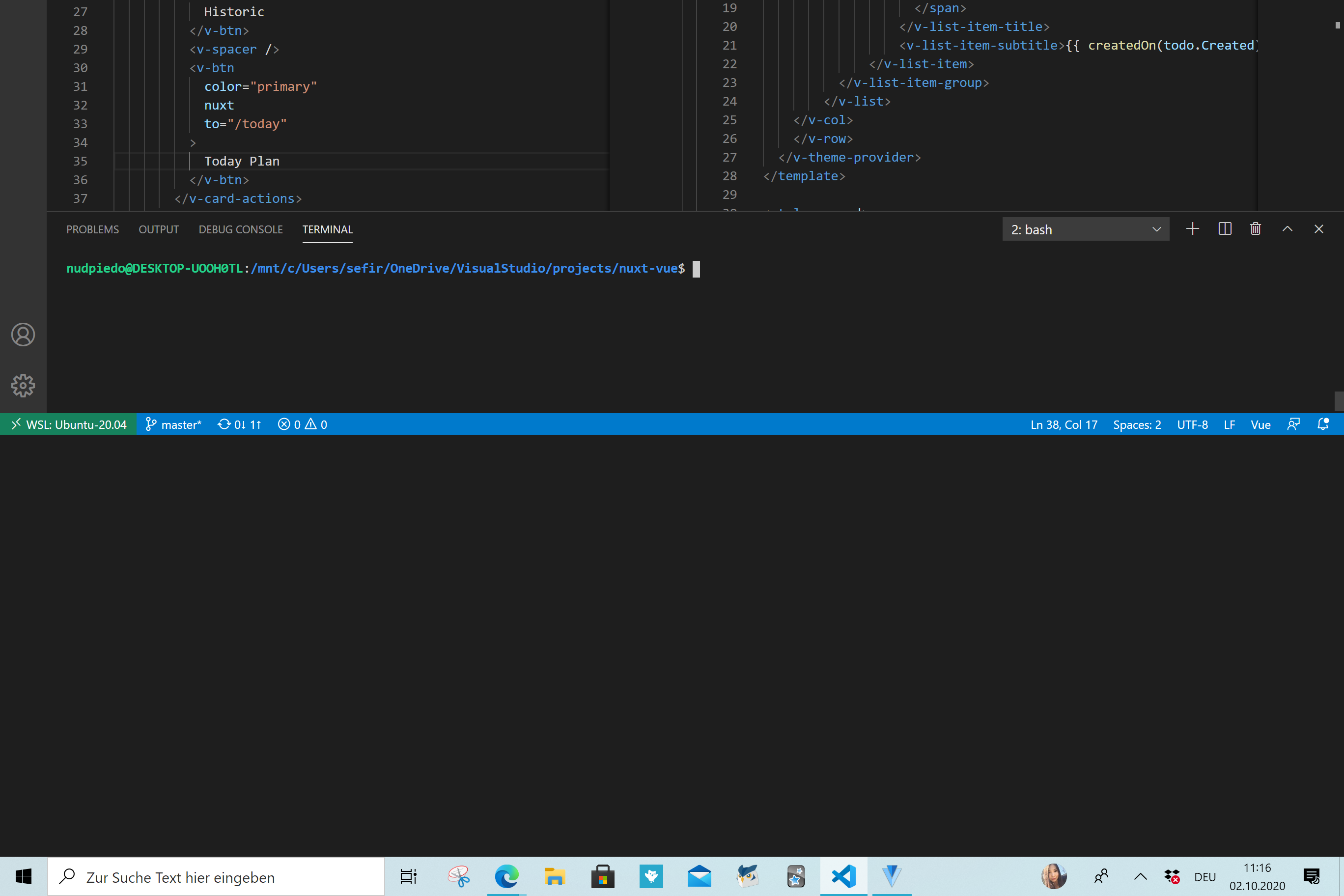 Scrolls over the bottom · Issue #107959 · microsoft/vscode · GitHub