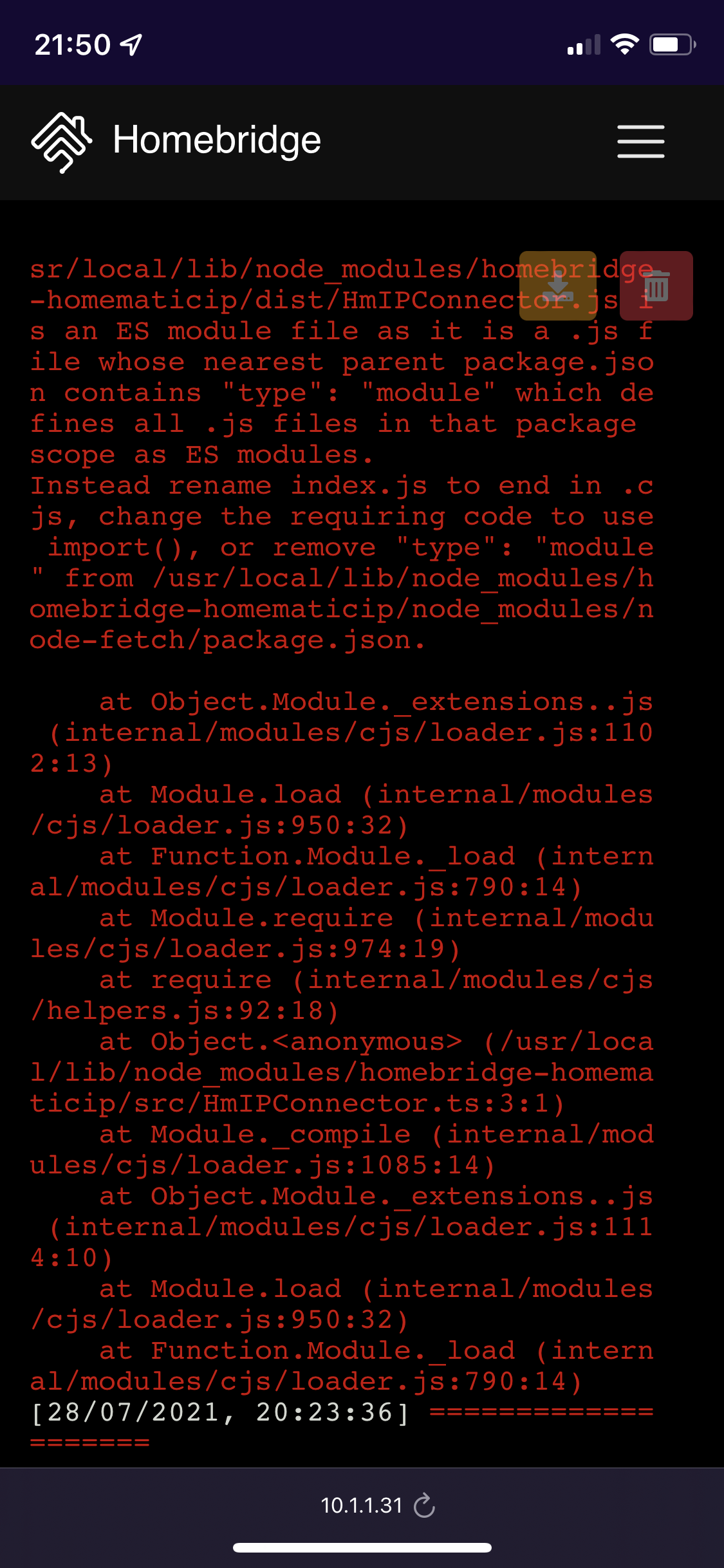 Error loading plugin · Issue #165 · marcsowen/homebridge-homematicip · GitHub