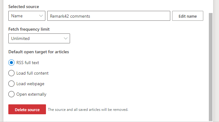 Request: Ability to copy the url of an existing feed · Issue #330 · yang991178/fluent-reader ...