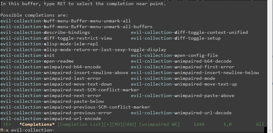 Return Not Working In Ztree Bad Setup · Issue 570 · Emacs Evil Evil Collection · Github
