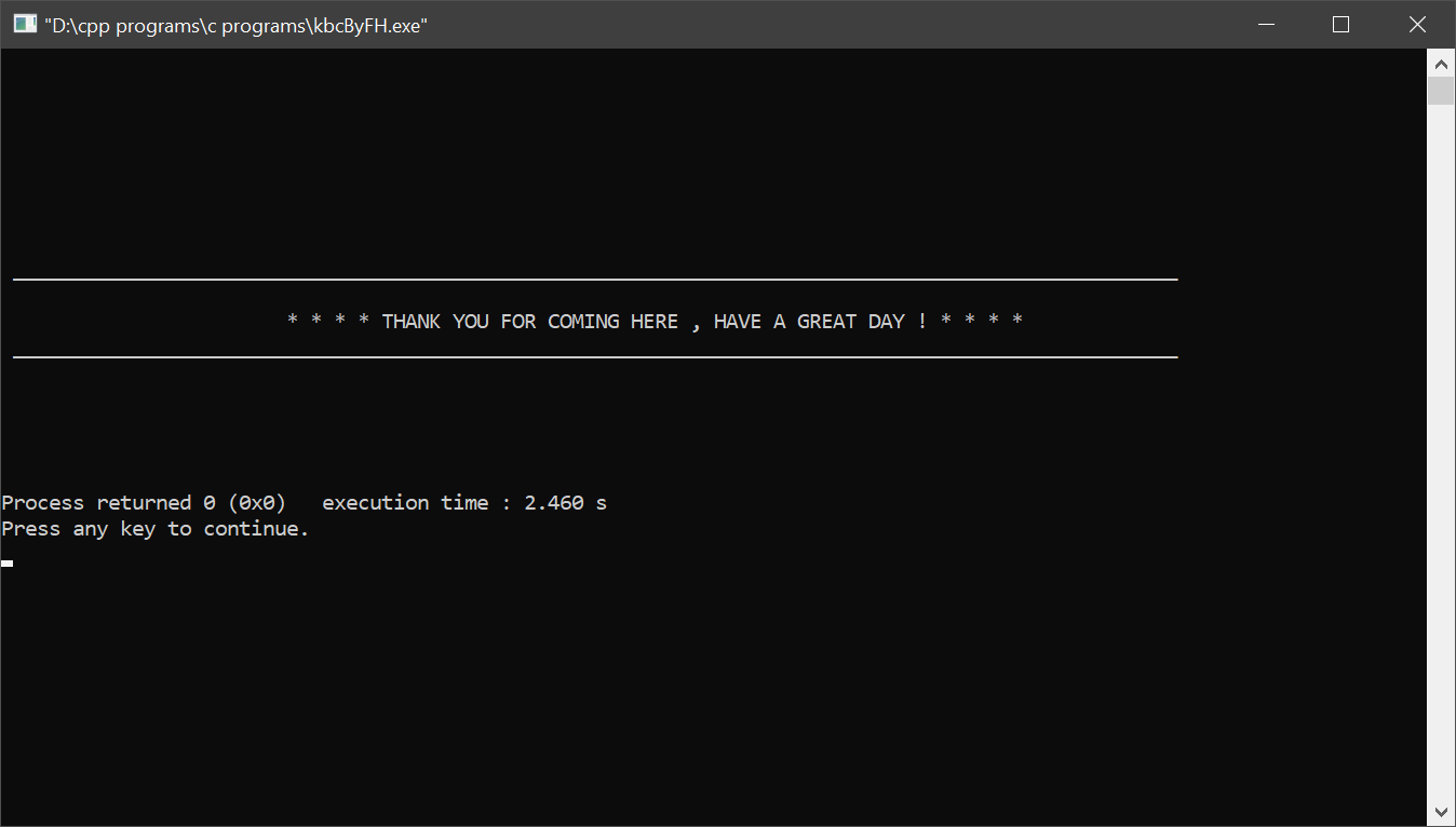 GitHub - riyaadwani3/Mini-kbc-quiz-project