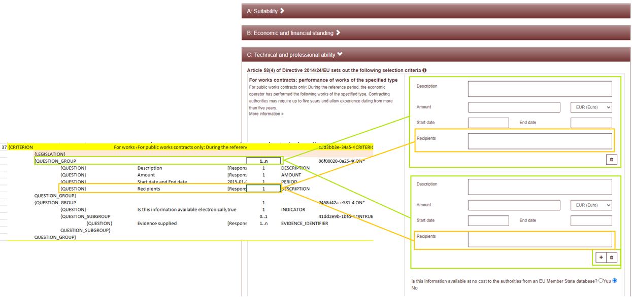 Providing multiple answers for elements with cardinality 1 · Issue #315 ...