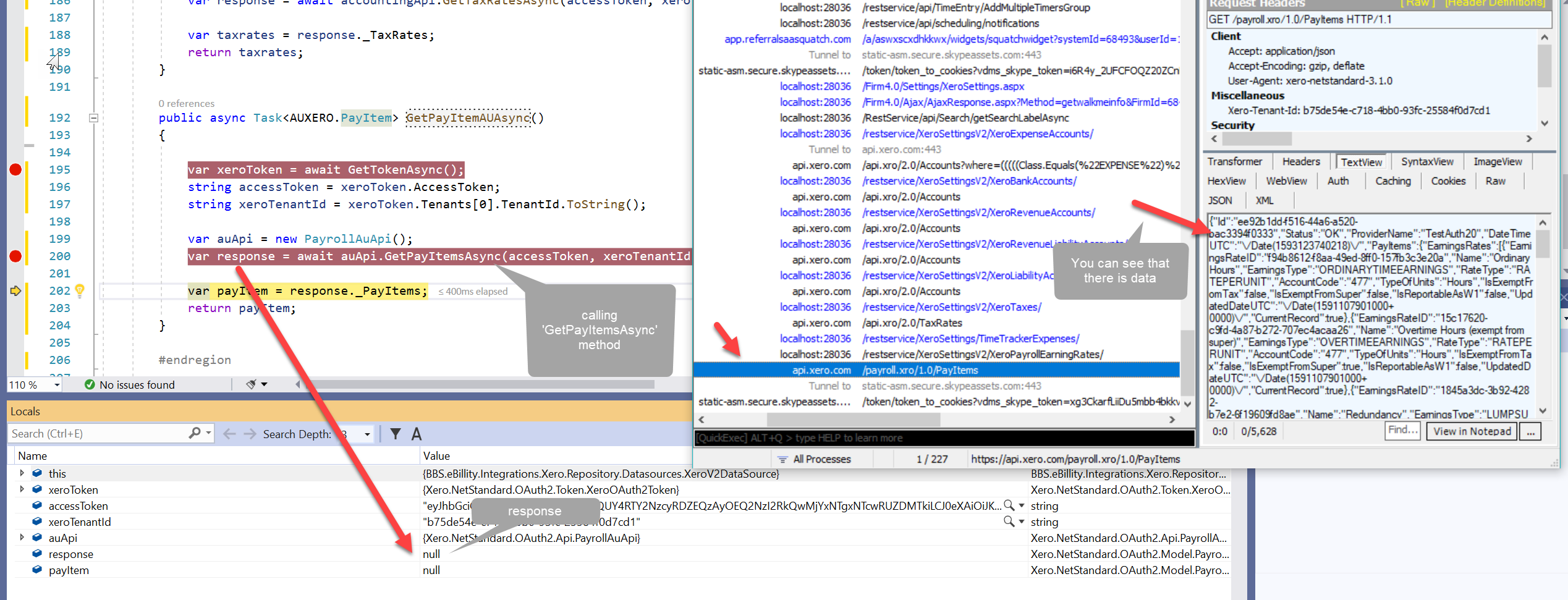 Payroll AU: GetPayItemsAsync not returning data · Issue #196 · XeroAPI/Xero-NetStandard · GitHub