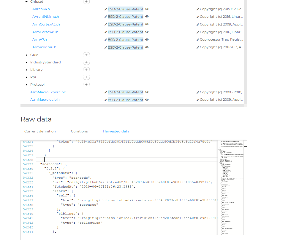 UI is not displaying license information · Issue #550 · clearlydefined/service · GitHub