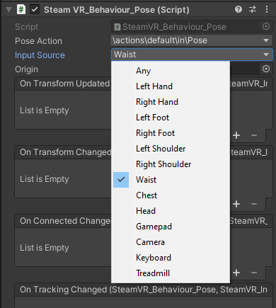 Mismatch on list of Vive tracker assignment in SteamVR and Unity's input sources · Issue #963 ...