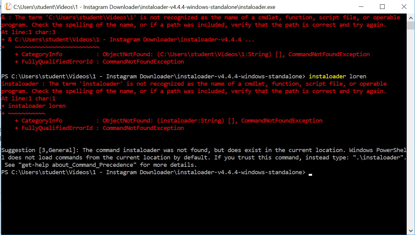 How do I update Instaloader to the newest version? · Issue #719 · instaloader/instaloader · GitHub