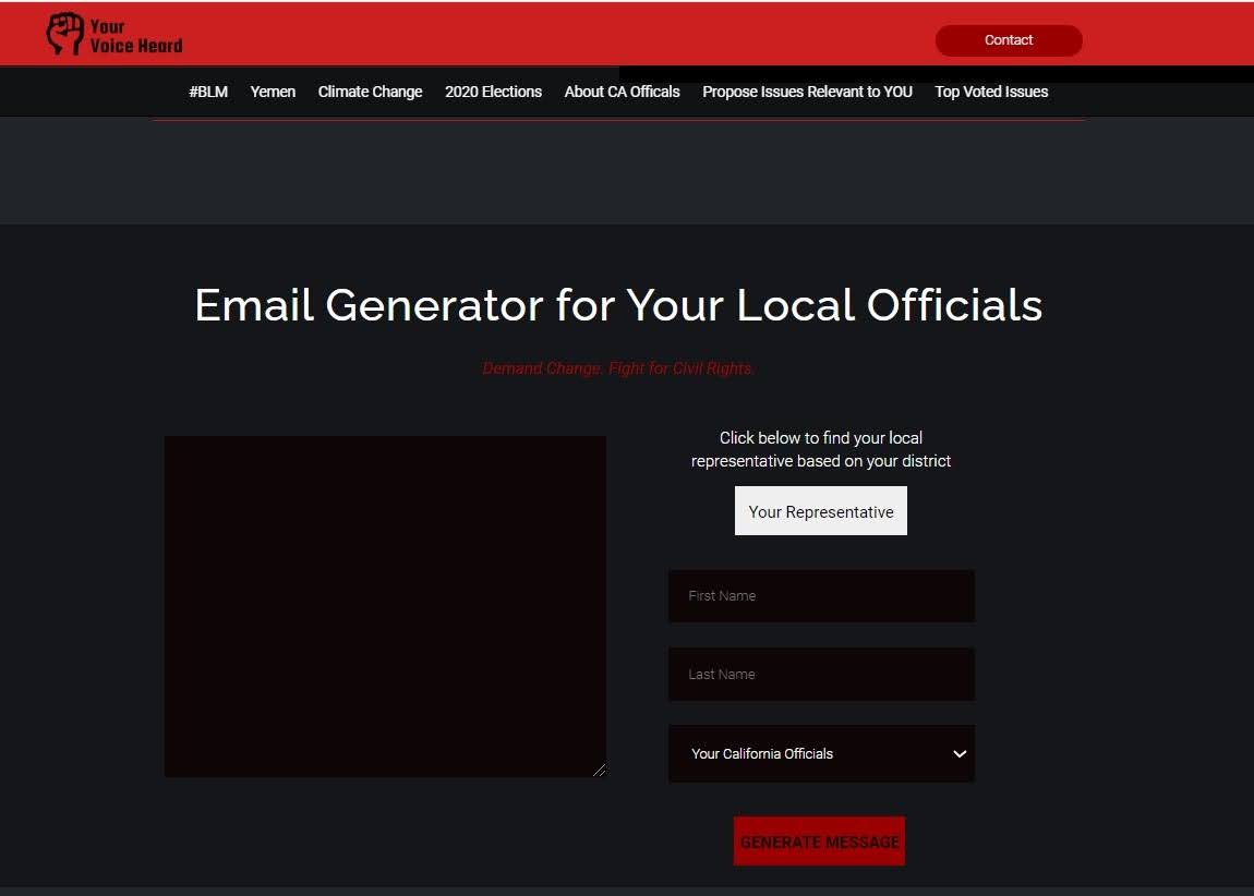GitHub - rivatadutta/Your-Voice-Heard: Social Justice Website