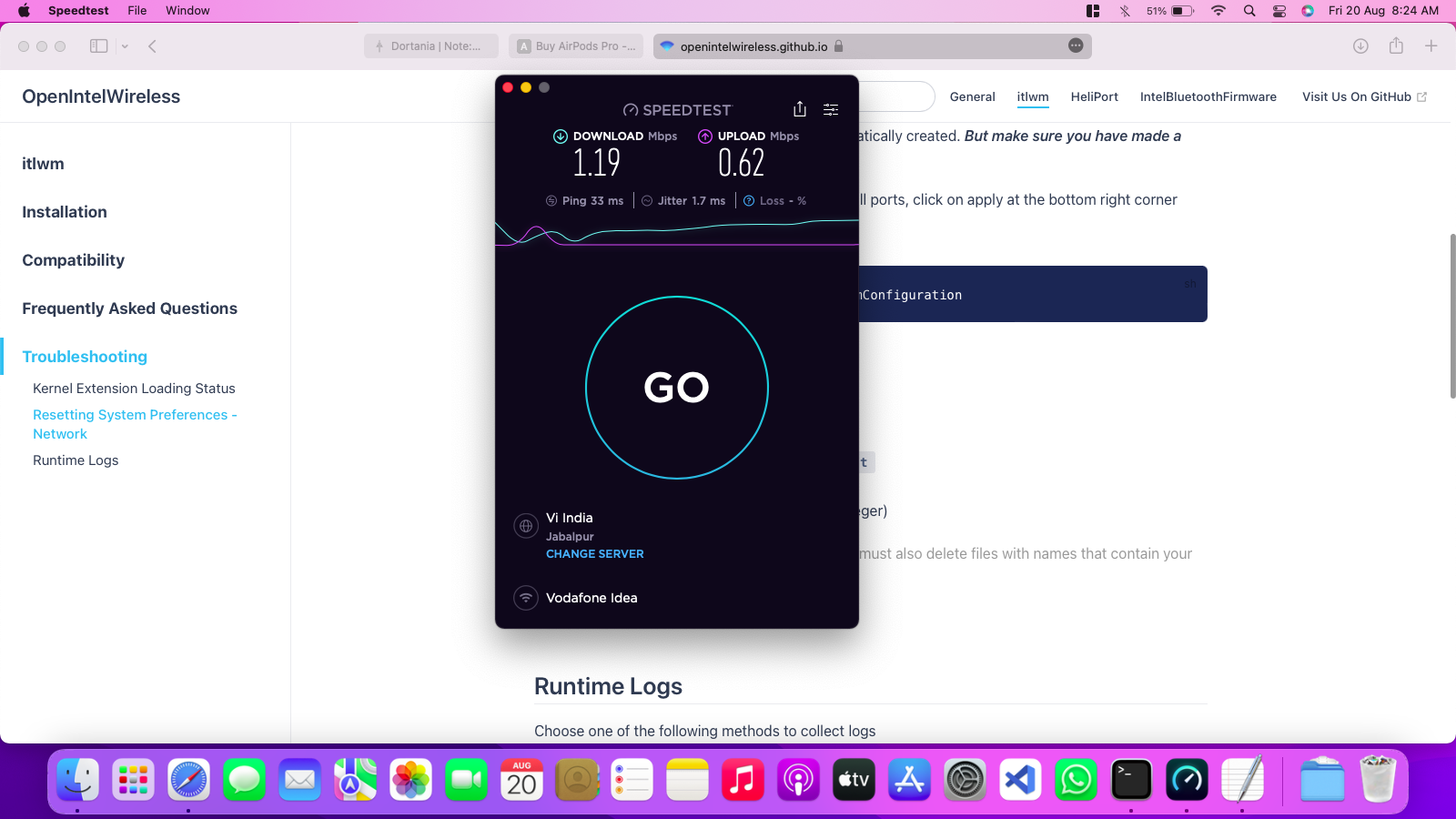 Connection With Stock Android Phones · Issue #660 · OpenIntelWireless/itlwm · GitHub