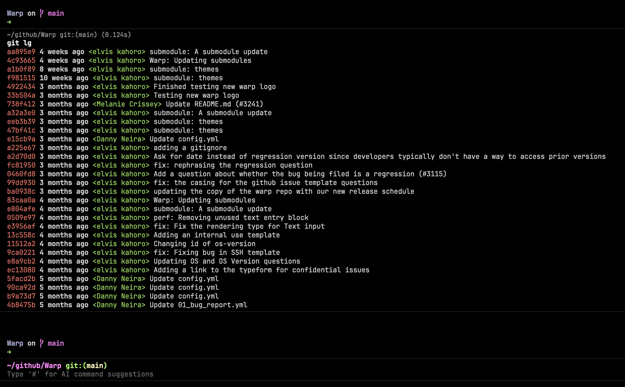 Edit Prompt Able To Disable Warp Prompt Or Shell Prompt · Issue 3638 · Warpdotdev Warp · Github