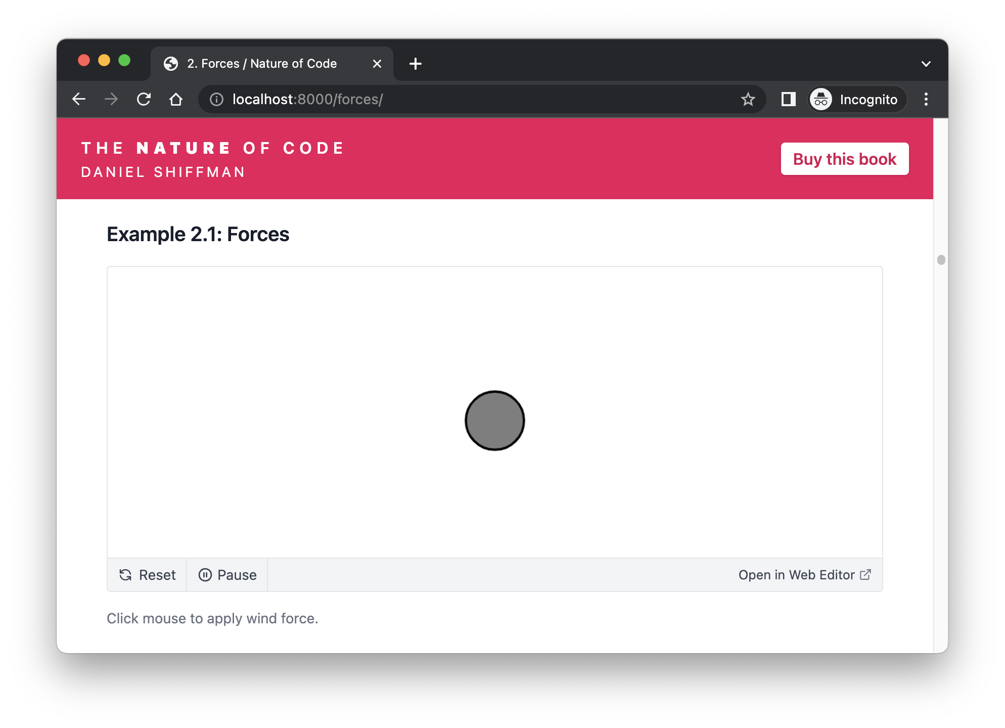 Instructions of embedded examples · Issue #207 · nature-of-code/noc-book-2 · GitHub