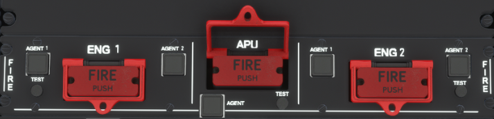 [BUG] The trigger distance of the APU fire test button is too short ...