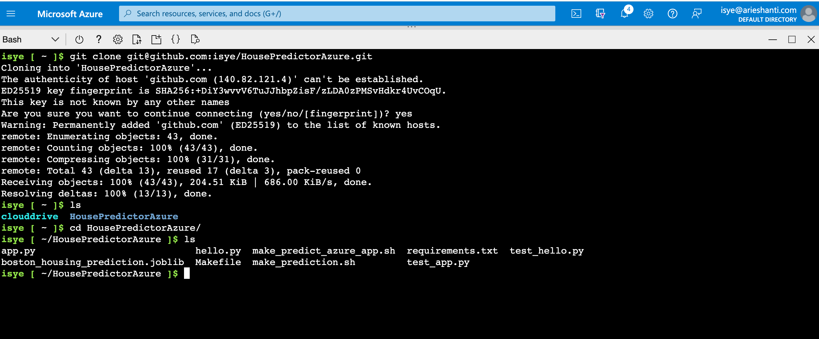 GitHub - isye/HousePredictorAzure