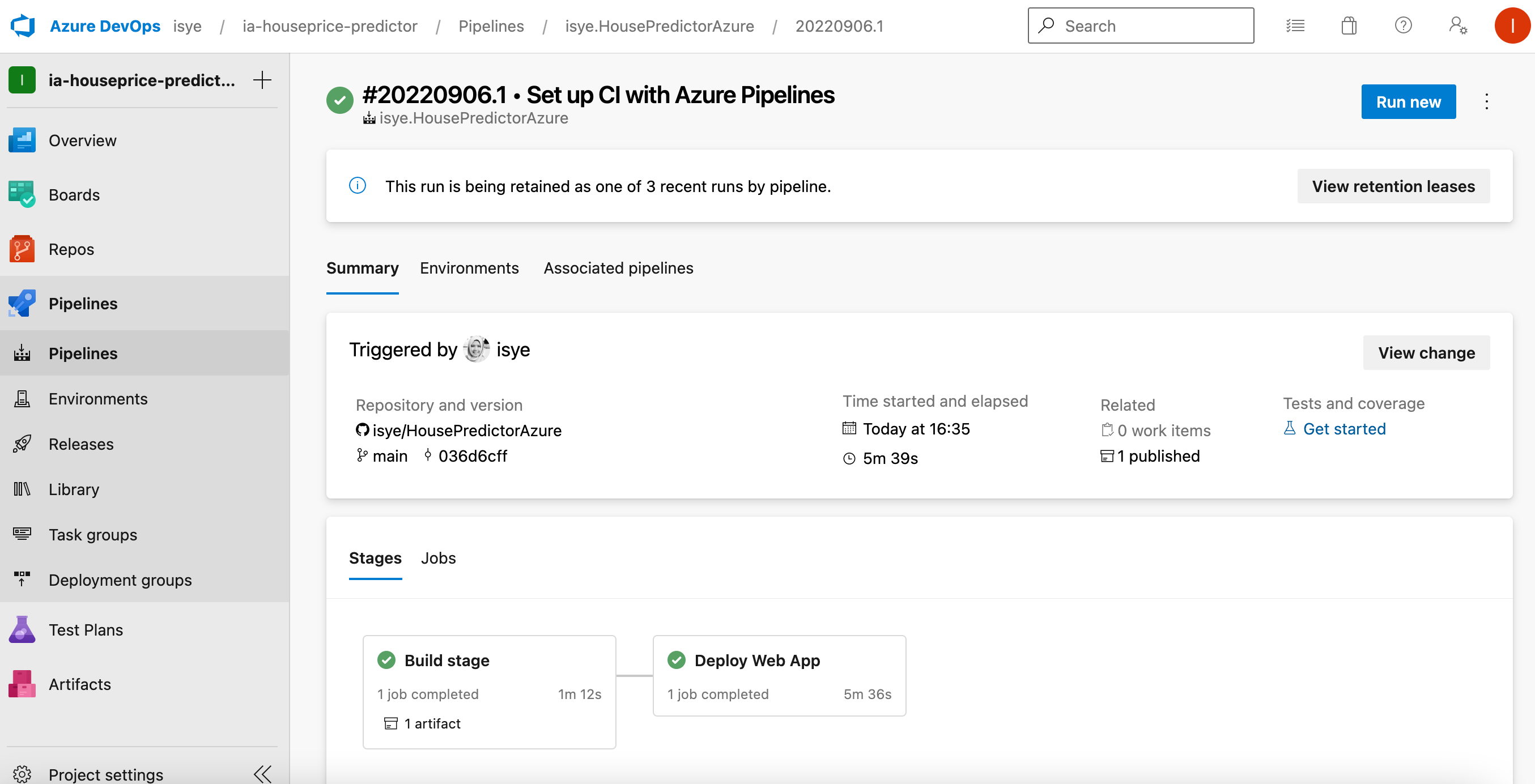 GitHub - isye/HousePredictorAzure