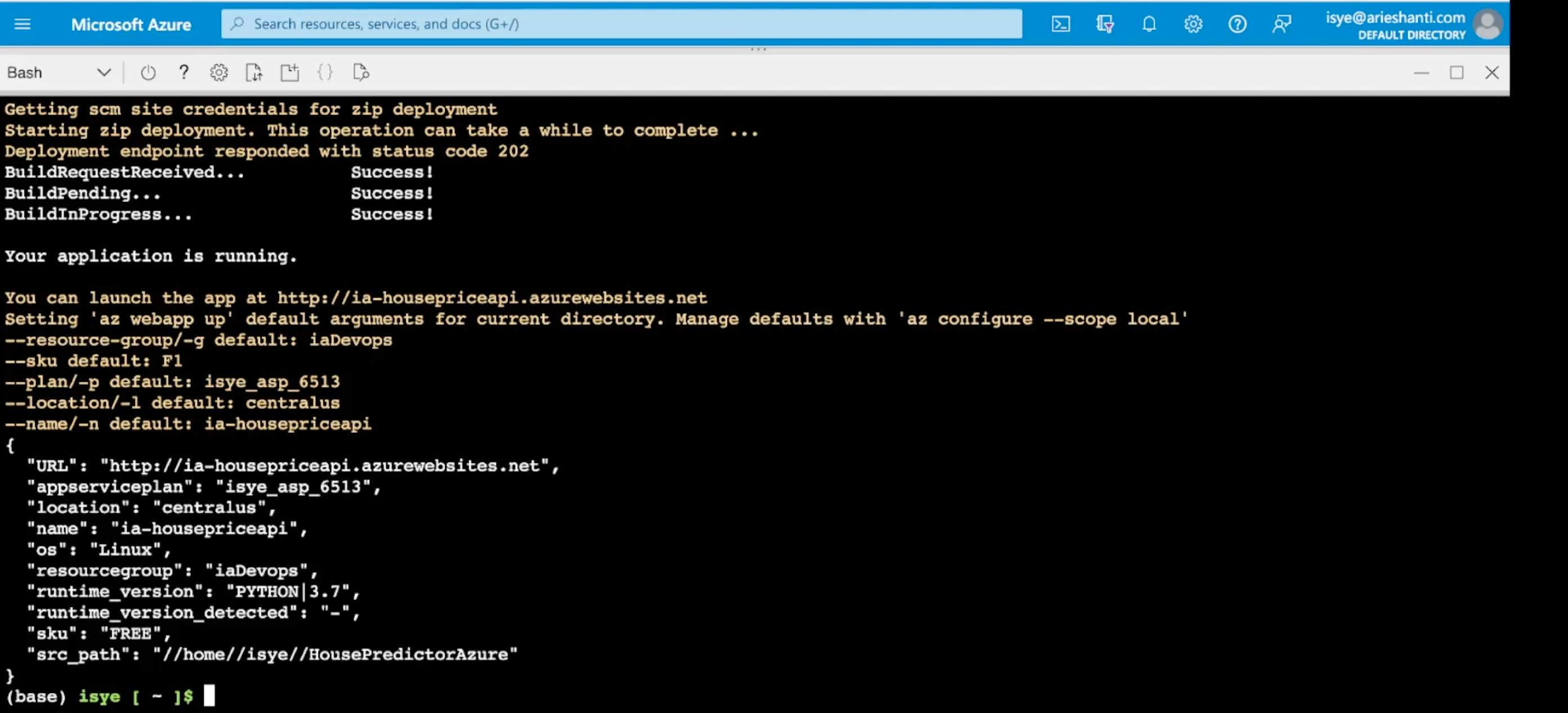 GitHub - isye/HousePredictorAzure