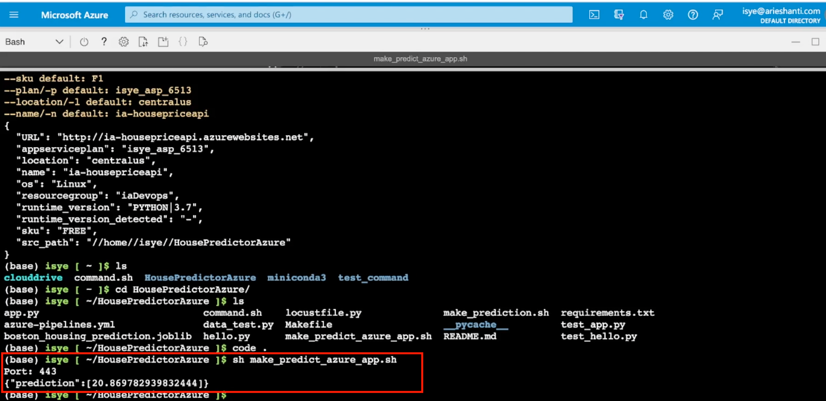 GitHub - isye/HousePredictorAzure