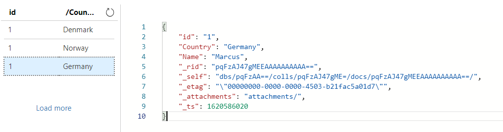 Cosmos: Simple select * across a partitionkey bugs if same id? · Issue ...