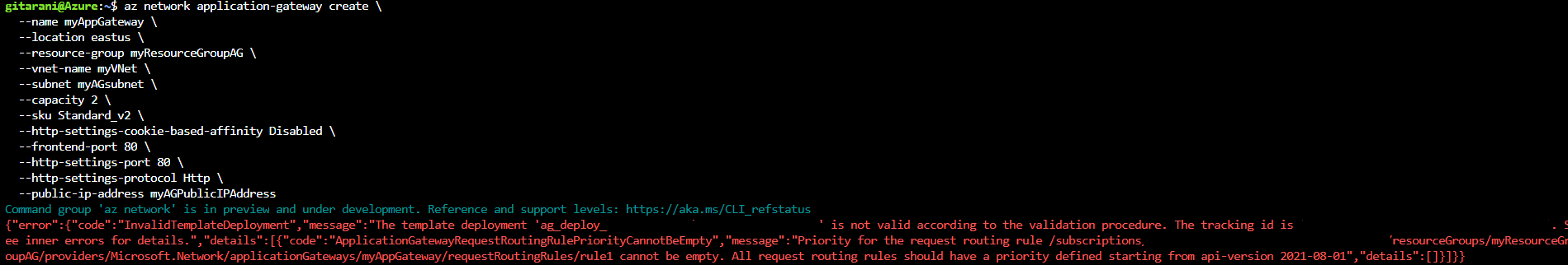 Missing 'priority' parameter in 'add a routing rule' · Issue #105222 · MicrosoftDocs/azure-docs ...