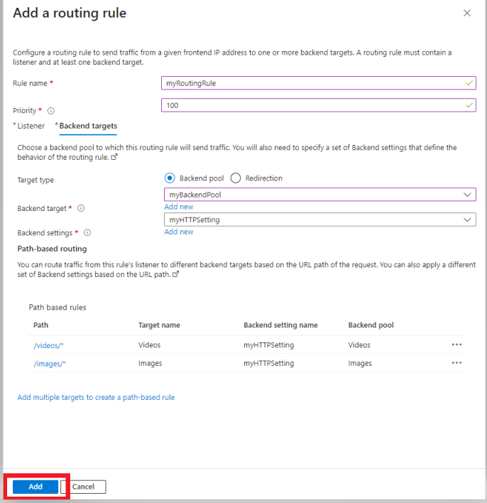 Connect listener to multiple routing rules · Issue #105820 · MicrosoftDocs/azure-docs · GitHub