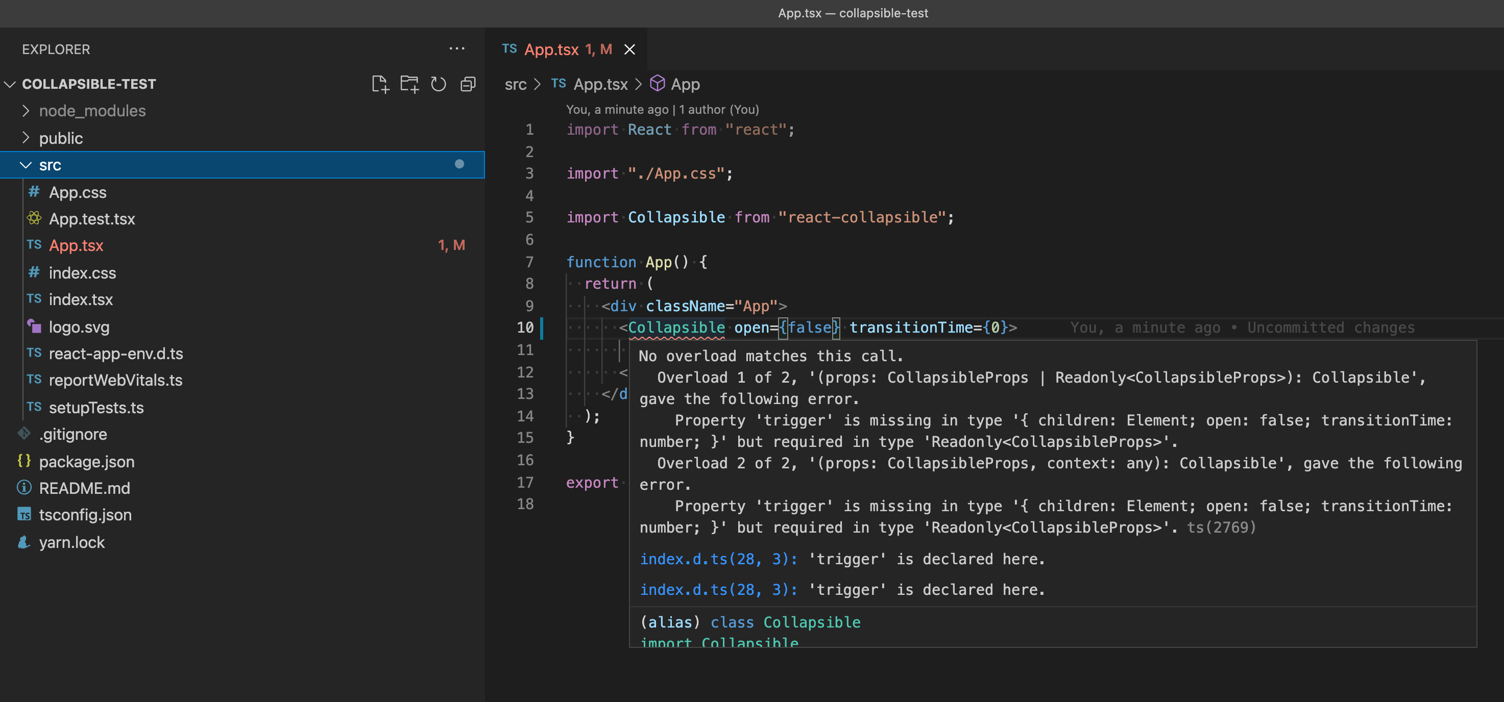Issue With Typescript Support · Issue 198 · Glennflanaganreact