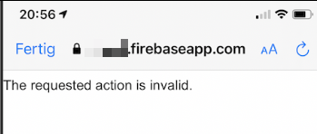 Firebase Apple login for Android- "https://yourprojectID.firebaseapp.com/__/auth/handler" Where ...