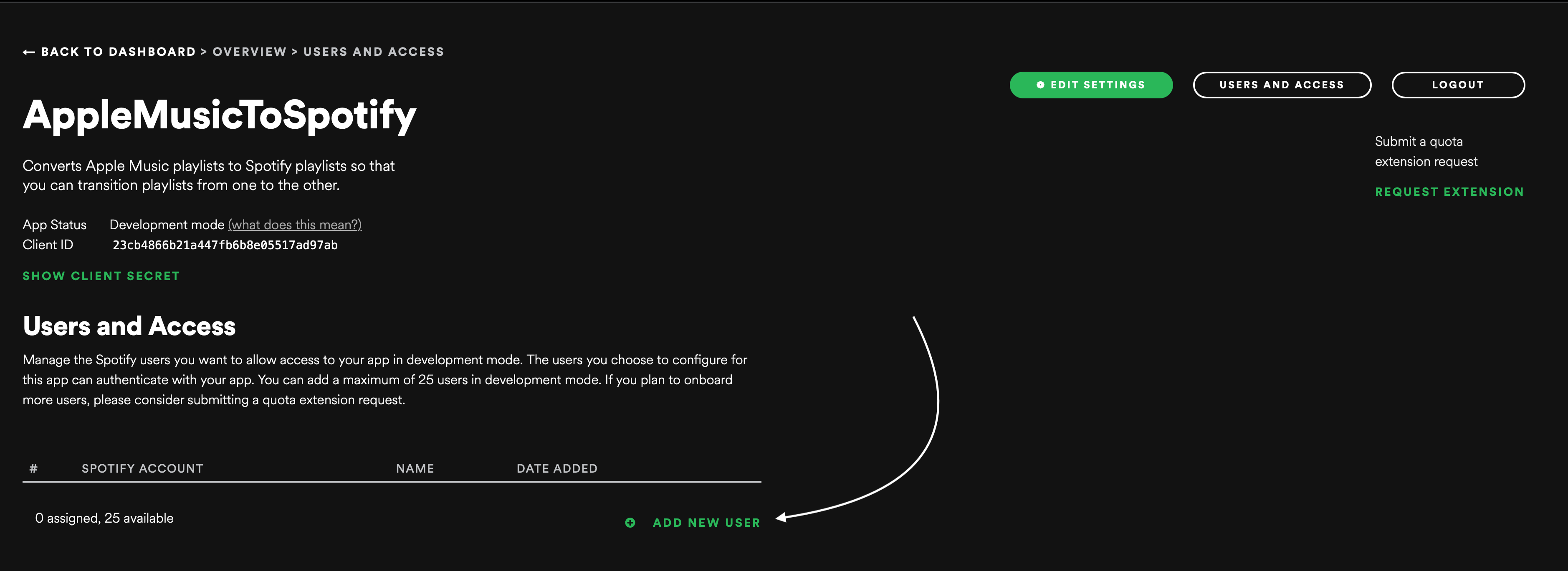 GitHub - TomSmail/AppleMusicToSpotify