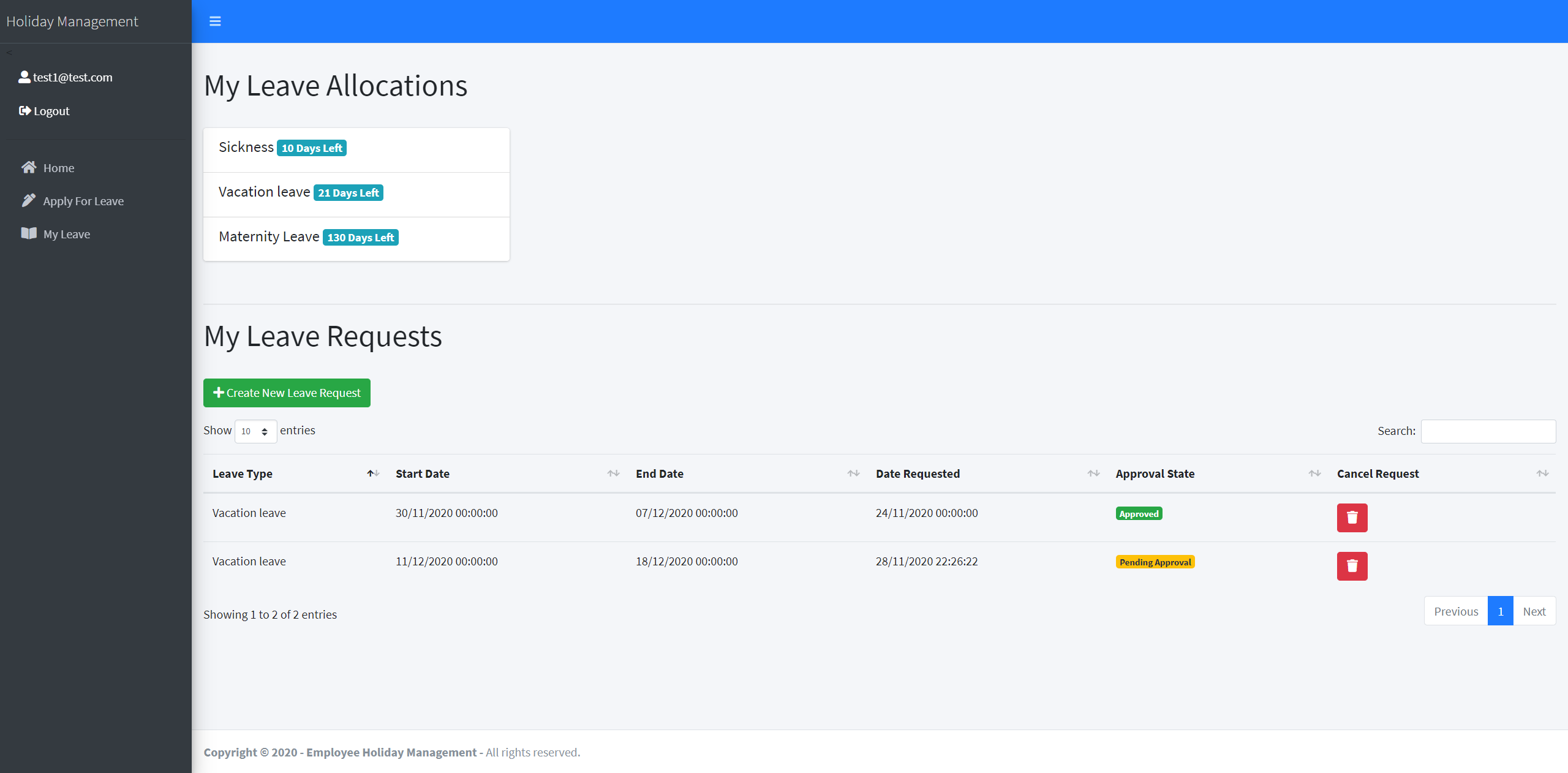 GitHub - dhillon64/.Net-Core-Employee-Holiday-Management-System: I ...