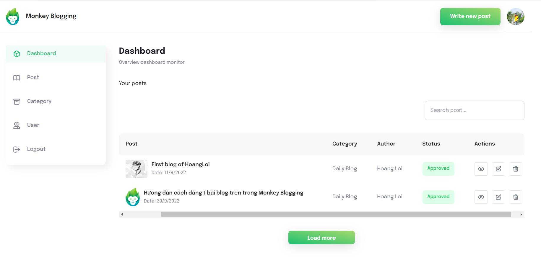 GitHub - hoangloi-nt/monkey-blogging-app