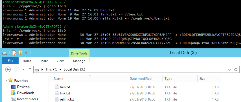 Symlinks to absolute path · Issue #153 · winfsp/winfsp · GitHub